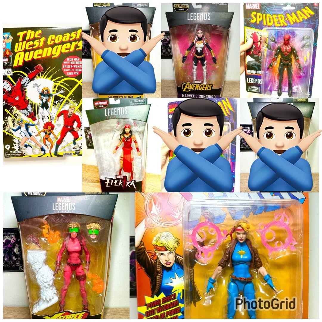 SALE PREICE REDUCTION Marvel legends west coast avengers iron man ...