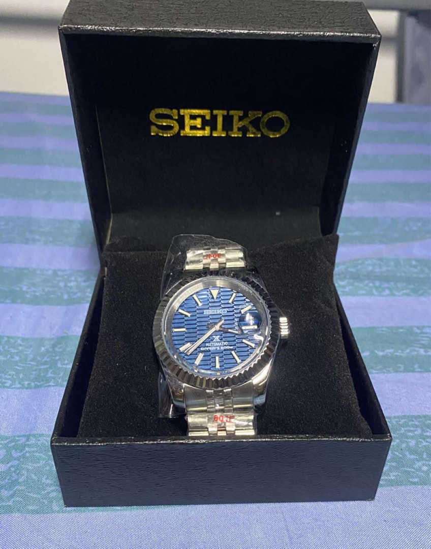 Seiko Datejust Thor 39mm (Mod), Men's Fashion, Watches & Accessories ...