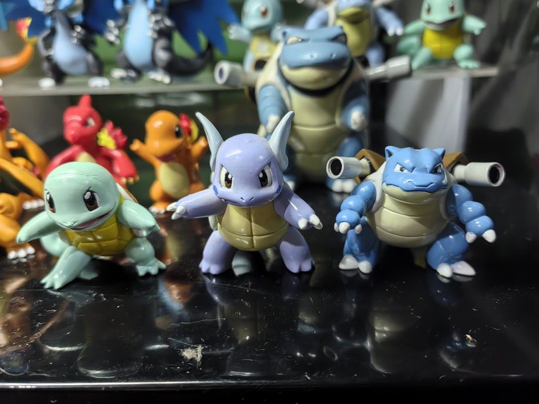 Squirtle Evo Line Tomy set figures, Hobbies & Toys, Toys & Games on ...