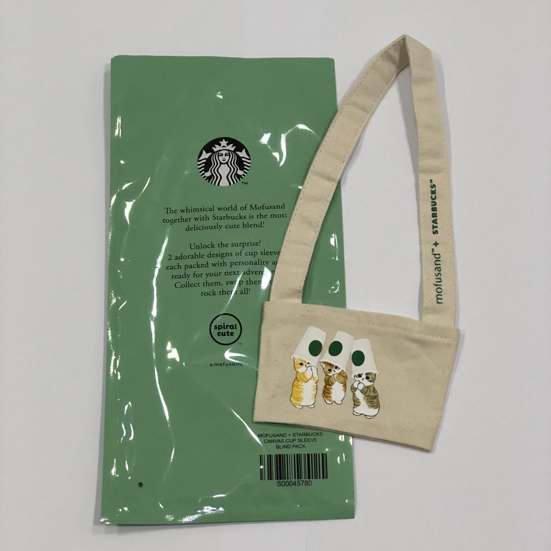 Starbucks x Mofusand cup sleeve, Hobbies & Toys, Memorabilia ...
