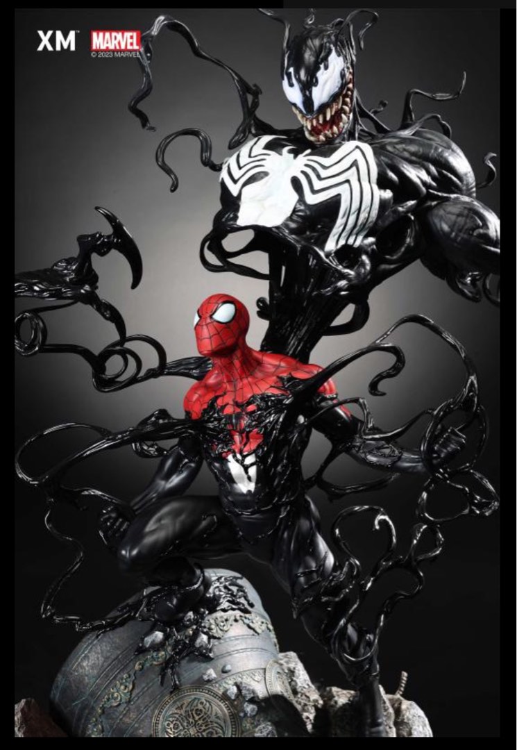 symbiote transformation spiderman 1/4 xm sideshow prime 1, Hobbies ...