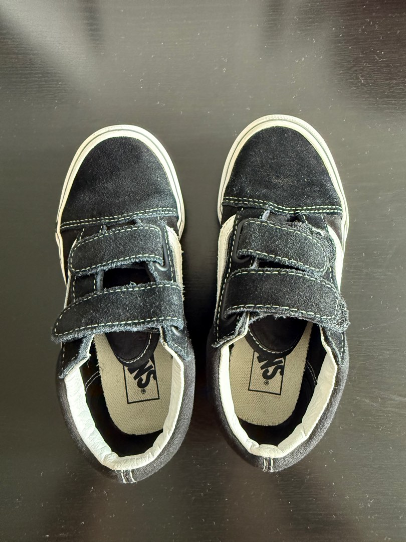 VANS OL SKOOL KIDS VELCRO (BOUGHT WRONG SIZE FRESH LIKE NEW), Women's ...