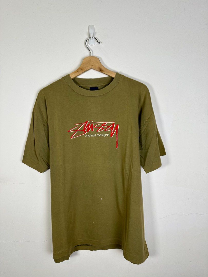 Vintage Stussy Tshirt, Men's Fashion, Tops & Sets, Tshirts & Polo ...