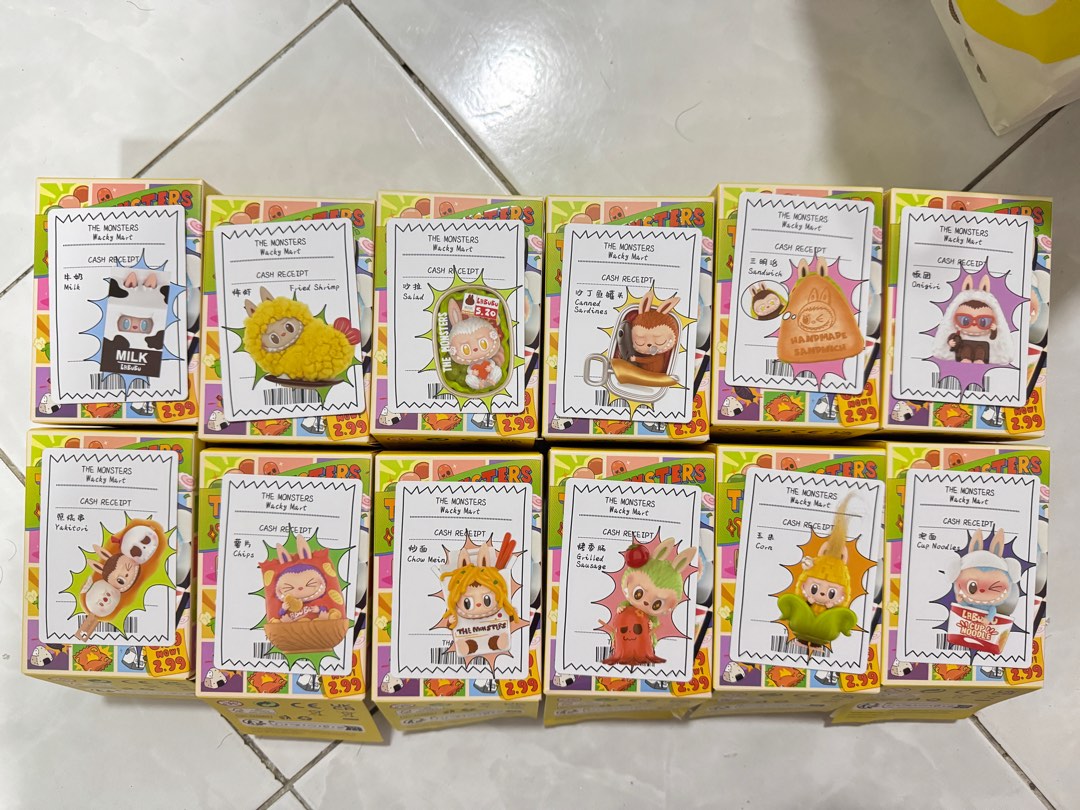 Labubu Wacky Mart Figurines Confirmed Design, Hobbies & Toys, Toys ...