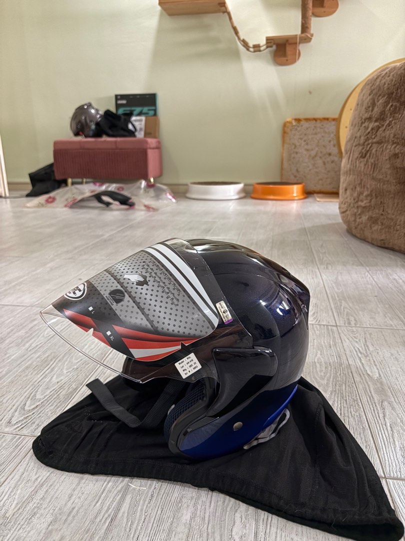 ARC helmet two tone, Motorcycles, Motorcycle Accessories on Carousell