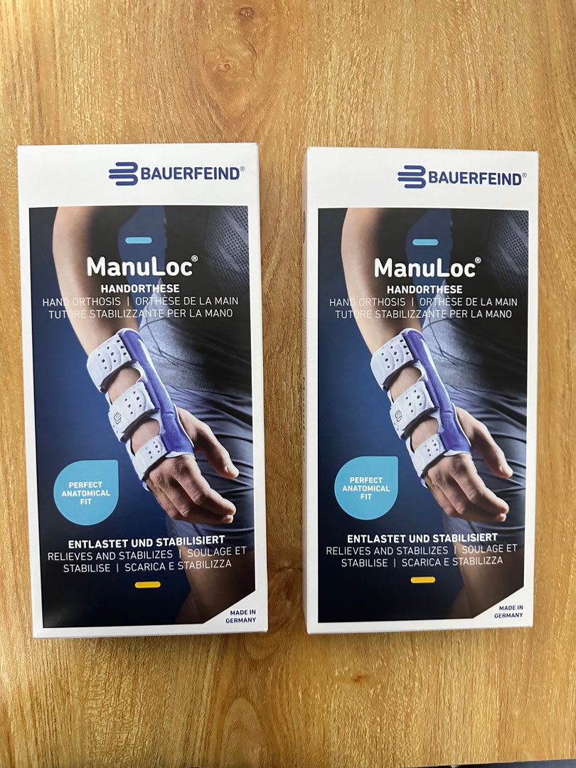 ManuLoc Bauerfeind Hand Orthosis - Size 1, Health & Nutrition, Medical ...