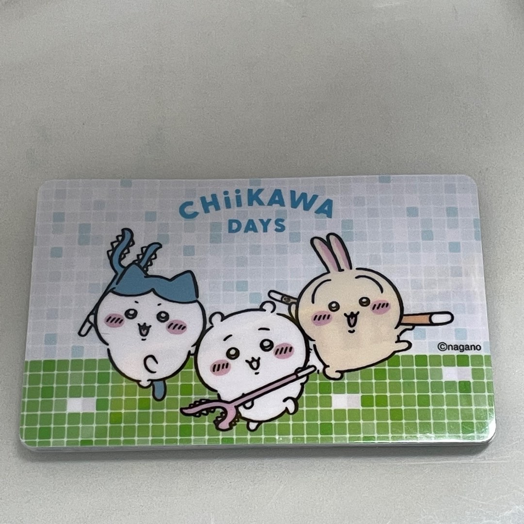 Chiikawa 八達通 卡貼 octopus mtr , 門票＆禮券, 本地景點門票及交通 - Carousell