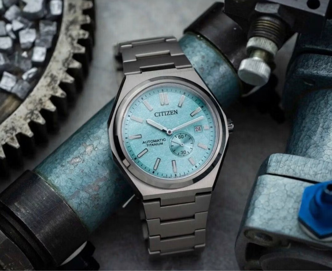 Citizen Zenshin Turquoise Super Titanium (NJ0180-80M), Men's Fashion ...