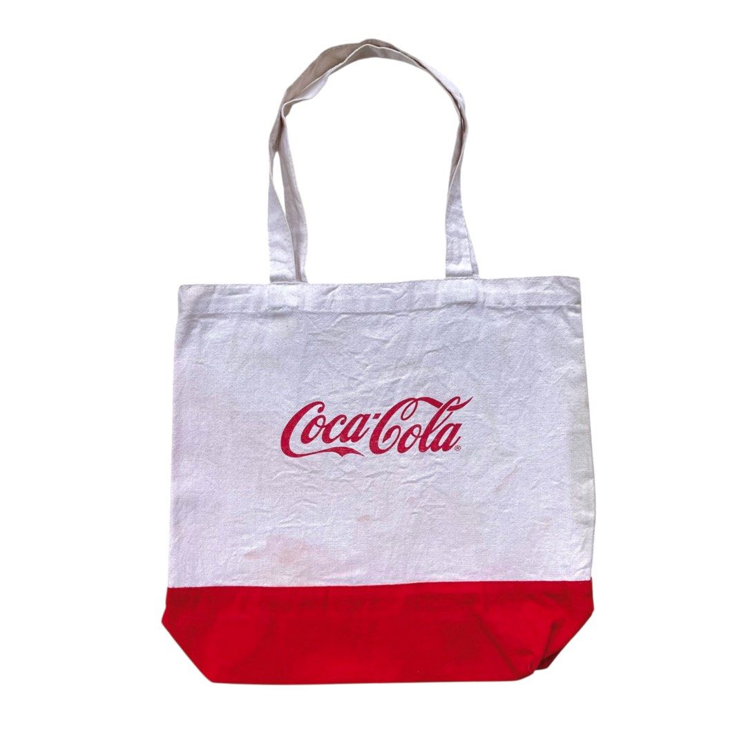 Coca-Cola Coke Canvas Tote Bag, Men's Fashion, Bags, Sling Bags on ...
