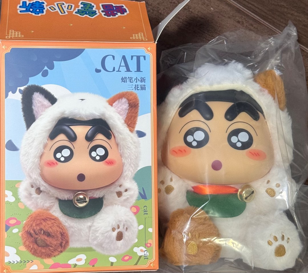 Crayon Shin-chan Cat Plush Figure, Hobbies & Toys, Toys & Games on ...