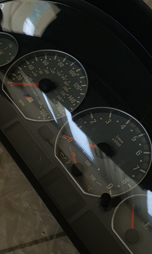 E46 M3 Speedometer/Cluster ORIGINAL, Aksesoris Mobil di Carousell