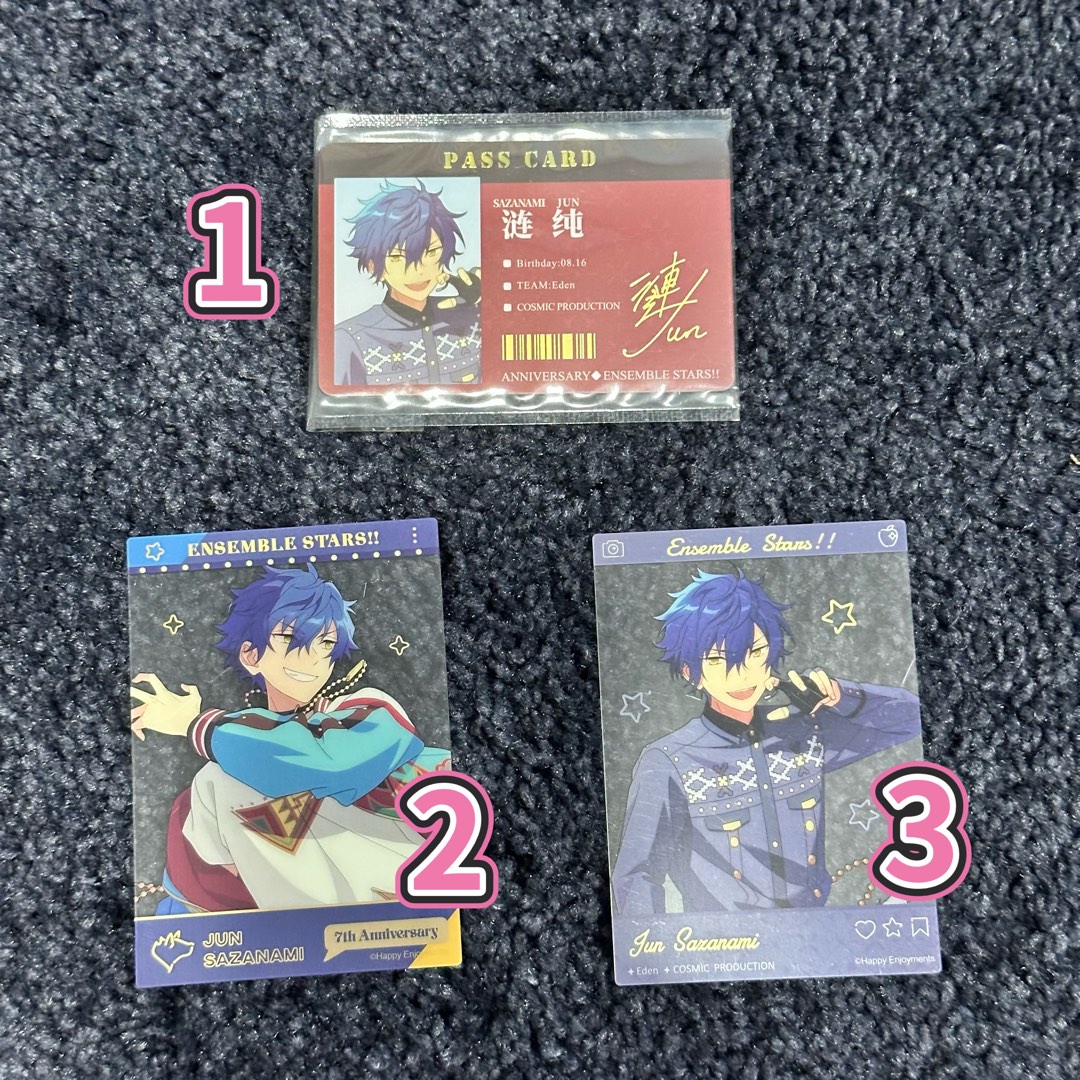 Ensemble Stars - Jun Sazanami - ID card / clear card collection ...