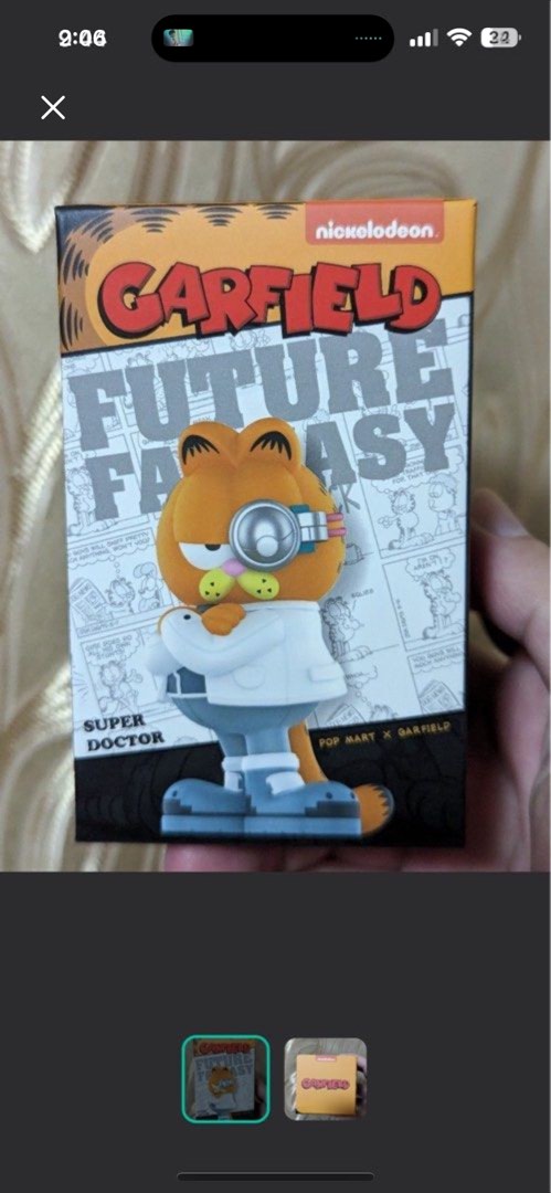 Garfield popmart blind box, Hobbies & Toys, Toys & Games on Carousell
