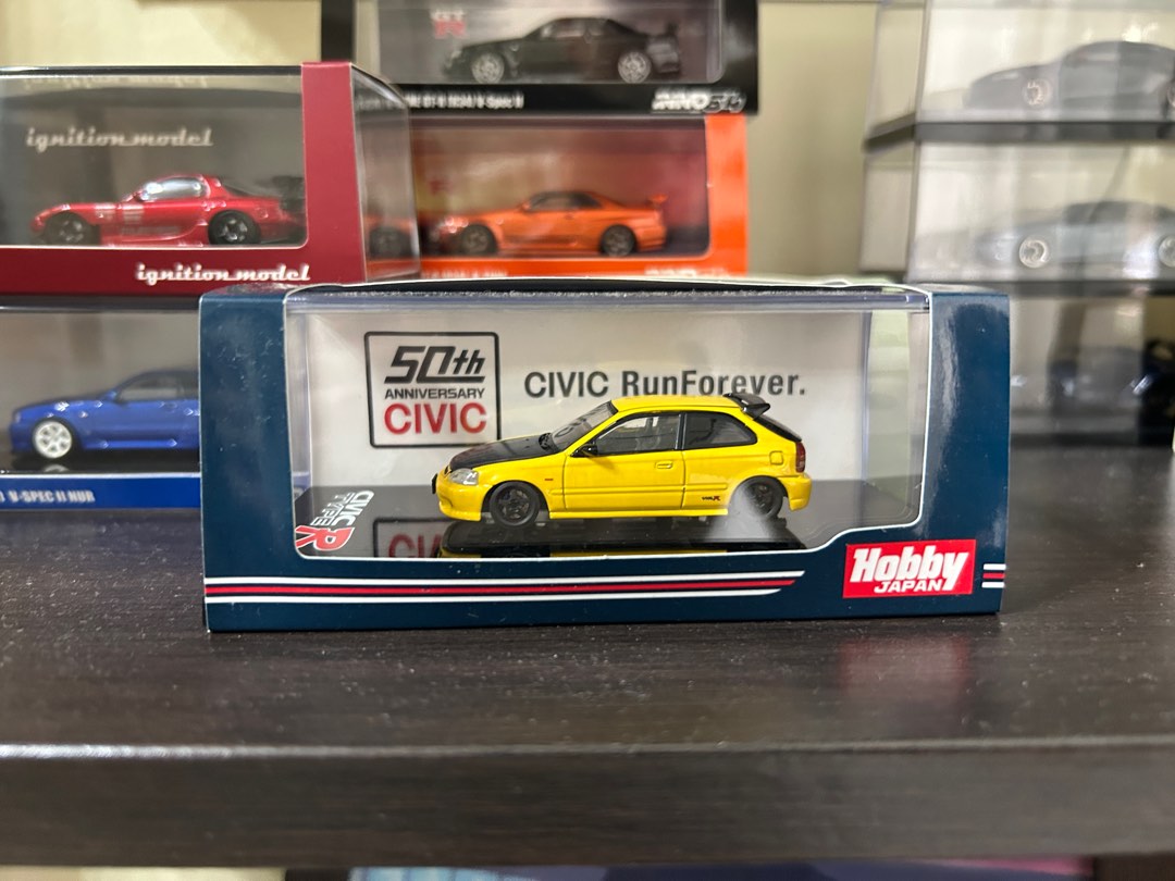 Hobby Japan Honda EK9 with mod parts, Hobbies & Toys, Toys & Games on ...
