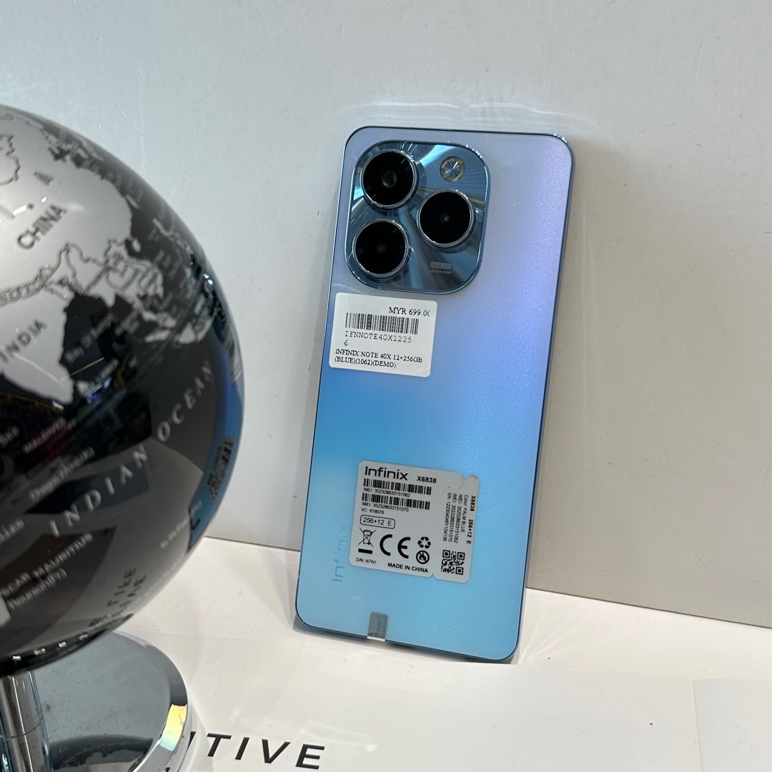 Infinix Note 40X 5G 256GB Palm Blue, Mobile Phones & Gadgets, Mobile ...