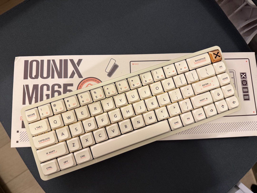 IQUNIX MG65 Mechanical Keyboard, 電腦＆科技, 電腦周邊及配件, 電腦鍵盤及相關產品 - Carousell