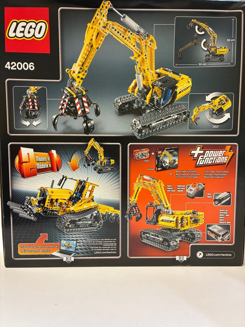 LEGO Technic 42006 Excavator, Hobbies & Toys, Toys & Games on Carousell