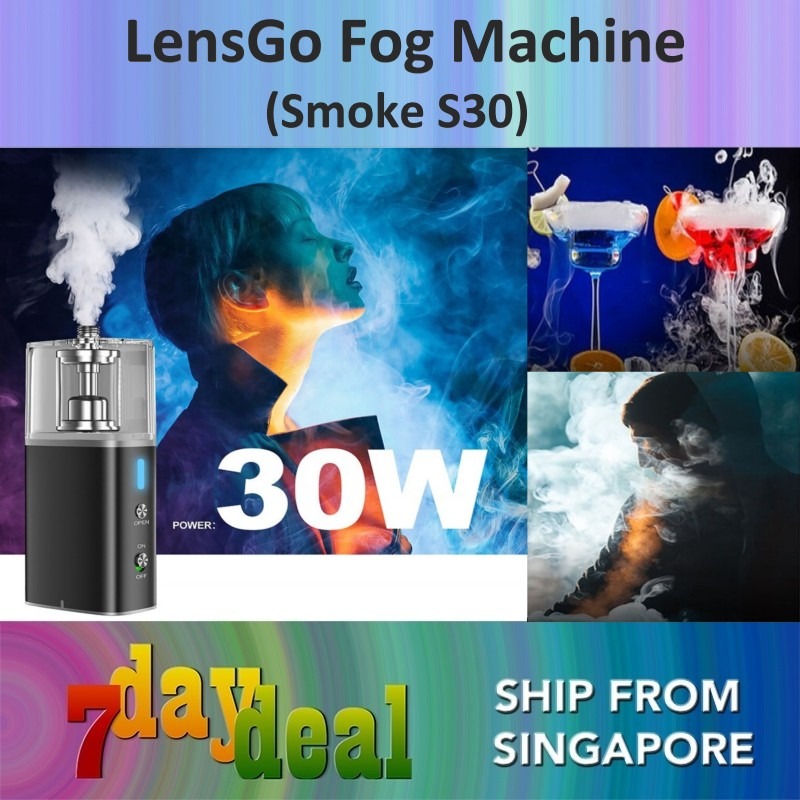 LENSGO HANDHELD FOG MACHINE - Smoke S30 (Dry Ice Effects for ...