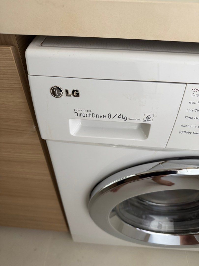 LG Direct Drive 8/4kg Washing Machine, TV & Home Appliances, Washing Machines and Dryers on ...
