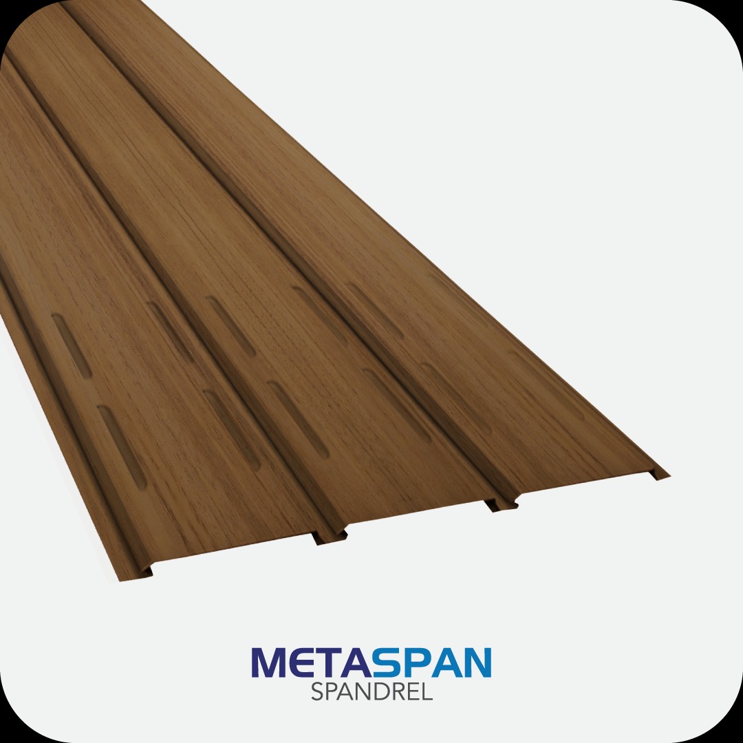 METAL SPANDREL LUXEWOOD FINISH, Commercial & Industrial, Construction ...