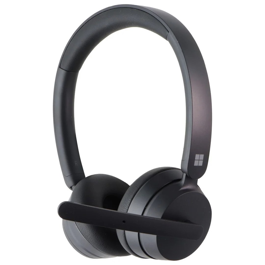 Microsoft Modern Wireless Headset with Microphone (1998) - Black, Audio ...