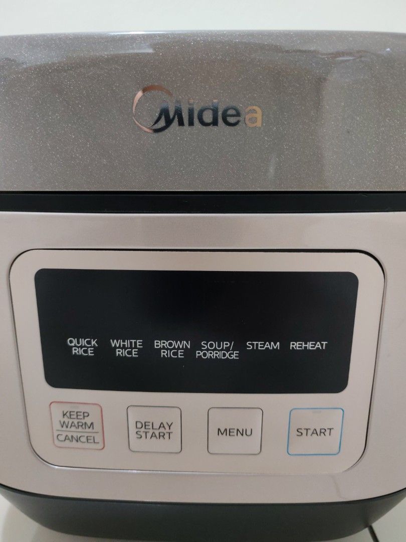 Midea 1.8L Digital Rice Cooker, TV & Home Appliances, Kitchen ...