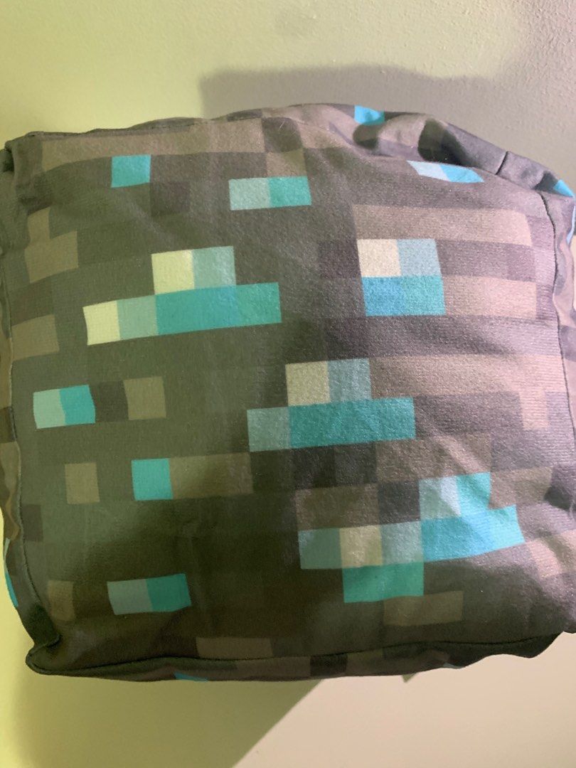 Minecraft Diamond Ore Plush, Hobbies & Toys, Toys & Games on Carousell