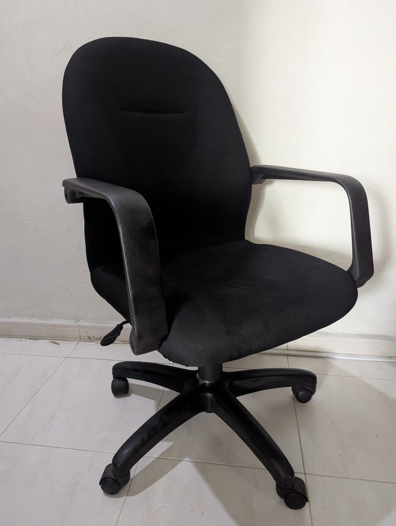 Office Chair [Phoenix LRT, total 3], Furniture & Home Living, Furniture ...