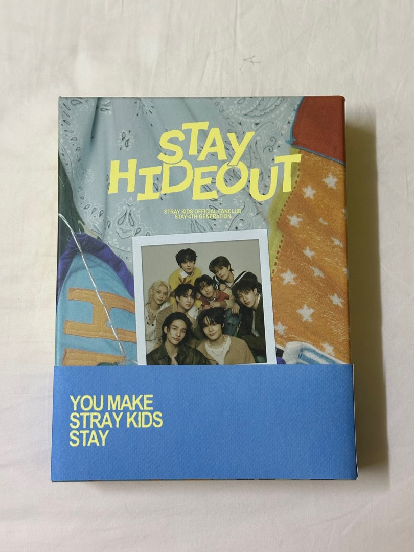 [OFFICIAL] Stray Kids SKZ 4th Gen Stay Fanclub Kit Full set, Hobbies ...