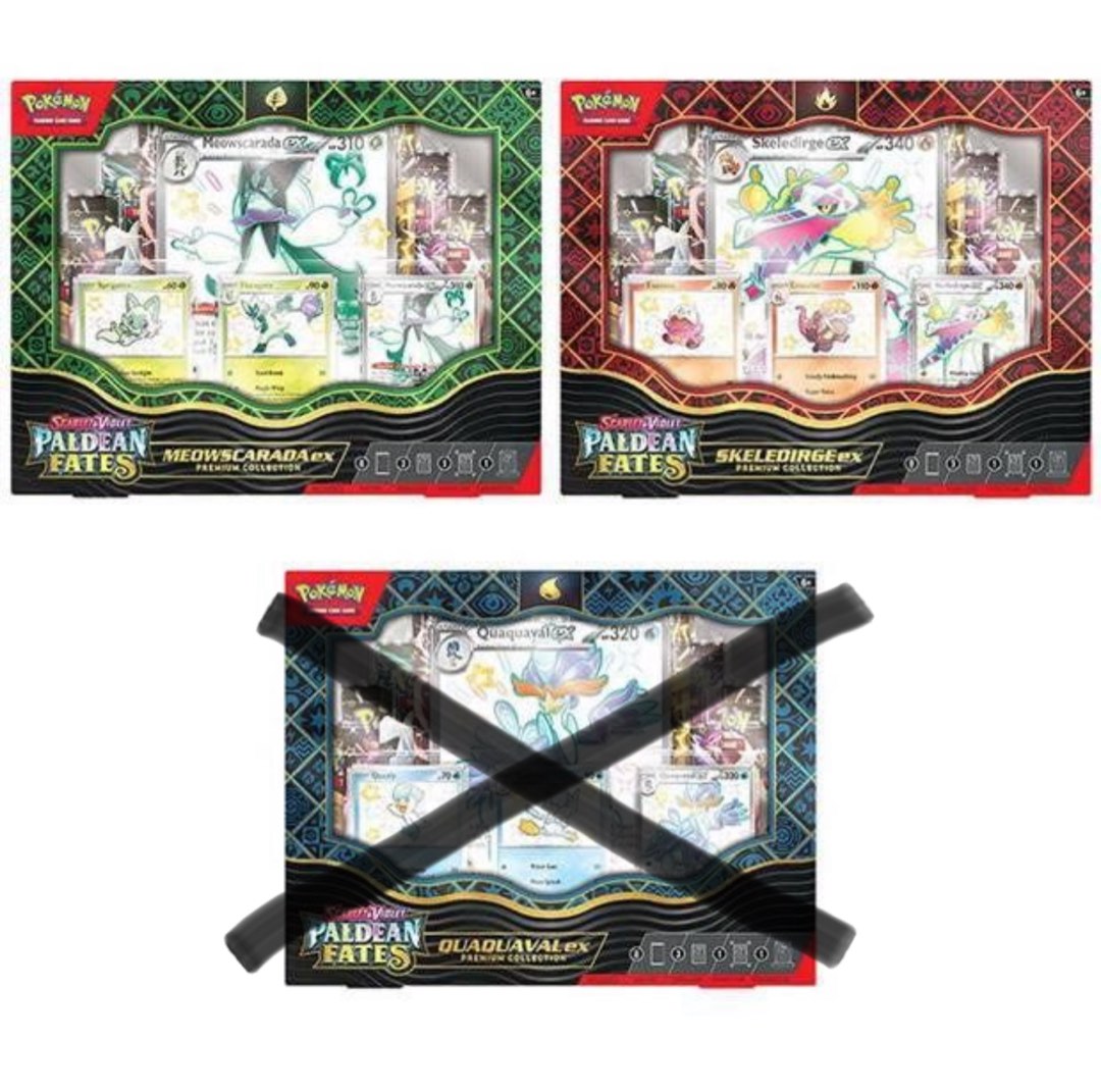 Paldean Fates premium collection box, Hobbies & Toys, Memorabilia ...