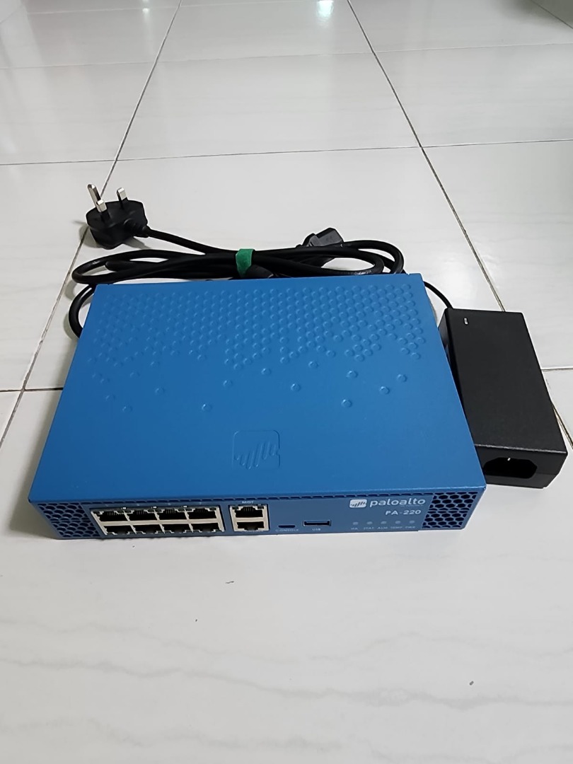 Palo Alto Networks PA-220 Firewall, Computers & Tech, Parts ...