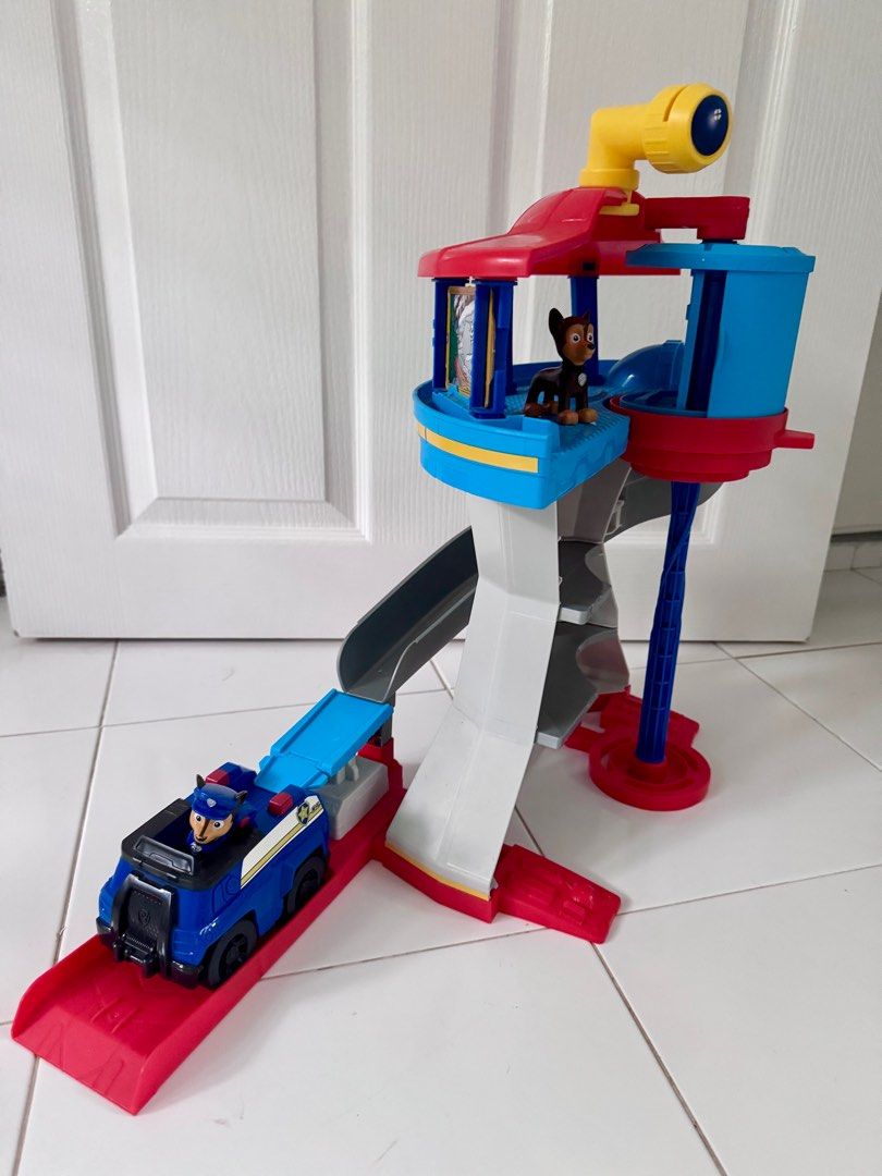 Paw Patrol Lookout Tower Playset, Hobbies & Toys, Toys & Games on Carousell