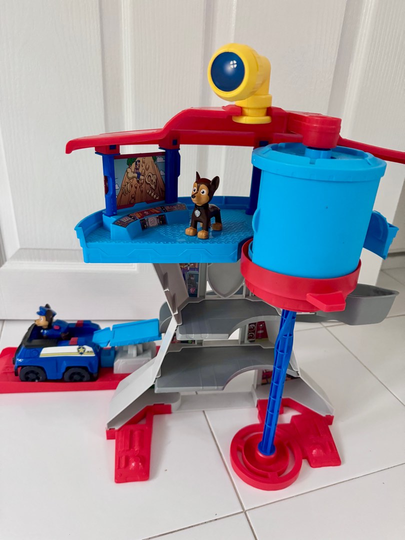 Paw Patrol Lookout Tower Playset, Hobbies & Toys, Toys & Games on Carousell
