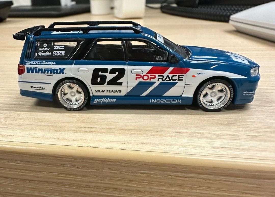 Pop Race Nissan Stagea Simon's Garage #62 ALL IN TUNING 2024 exclusive ...