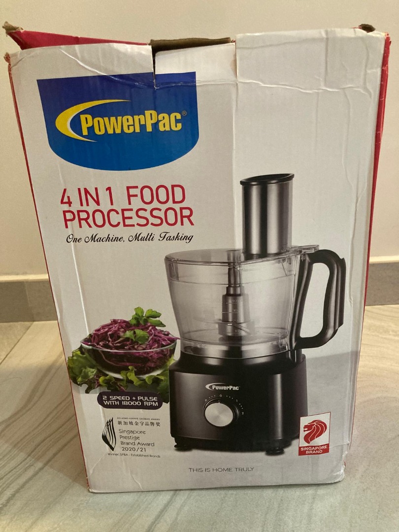 Powerpac 4 in 1 Food processor, TV & Home Appliances, Kitchen ...