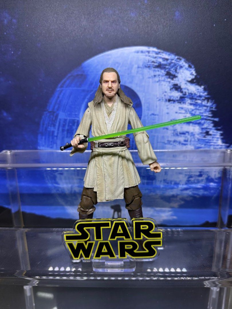 Qui Gon Black Series, Hobbies & Toys, Toys & Games on Carousell