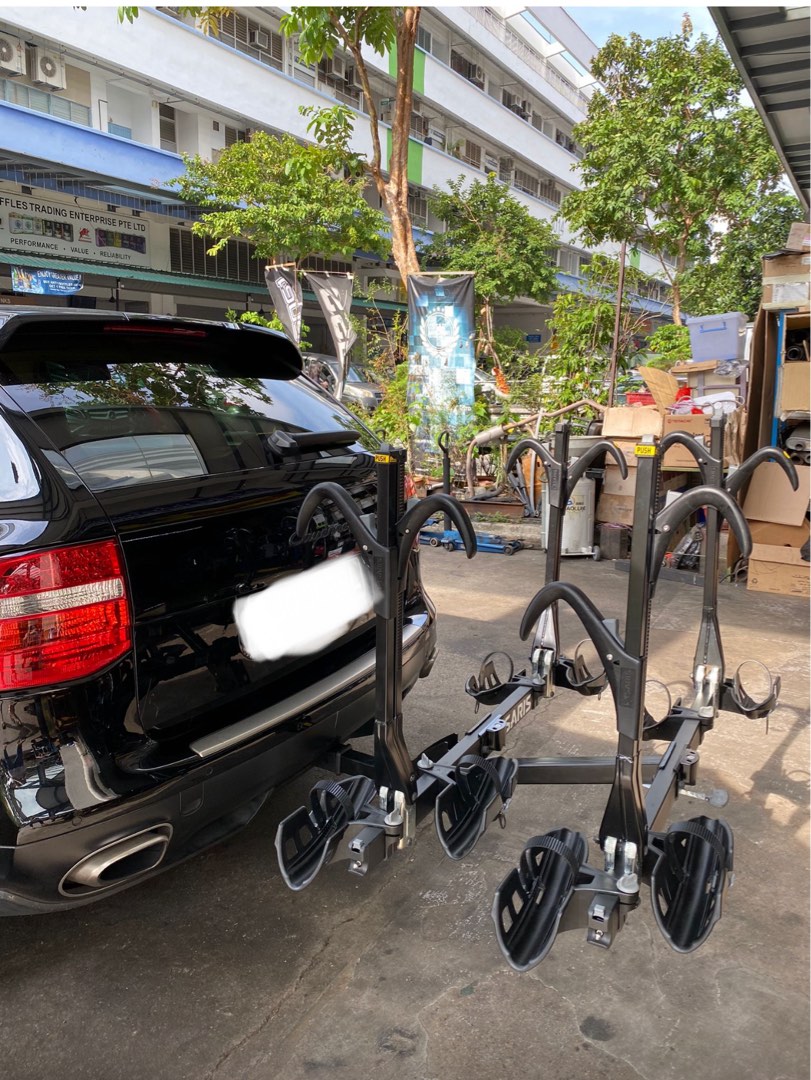 Saris SUPERCLAMP G3 4-BIKE HITCH RACK, BIKE TRANSPORT SYSTEM, Sports Equipment, Bicycles & Parts ...