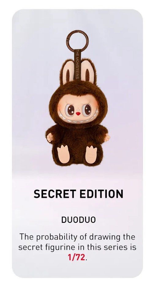 Labubu V2 SECRET DUODUO Pop Mart Have A Seat Serie (ready to collect ...