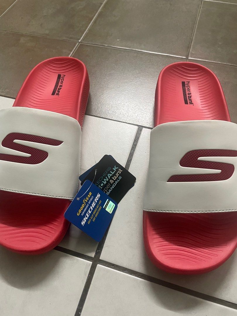 Skechers Go Walk Hyperbust, Men's Fashion, Footwear, Flipflops and ...
