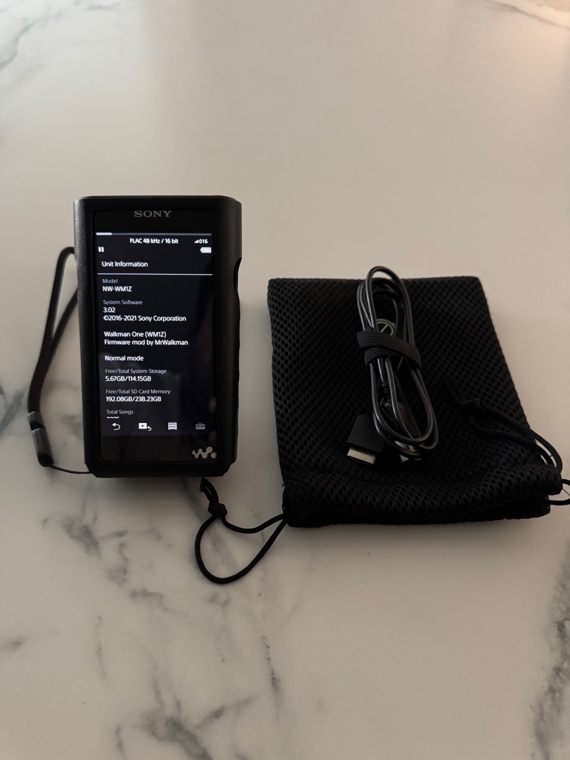 Sony WM1A Mr Walkman modded (software), Audio, Portable Music Players ...