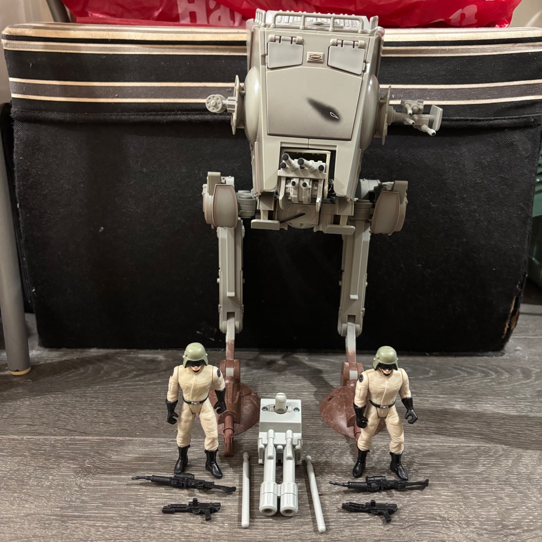 Star Wars Hasbro 3.75 Inch Scale AT-ST Walker with Drivers Lot, Hobbies ...