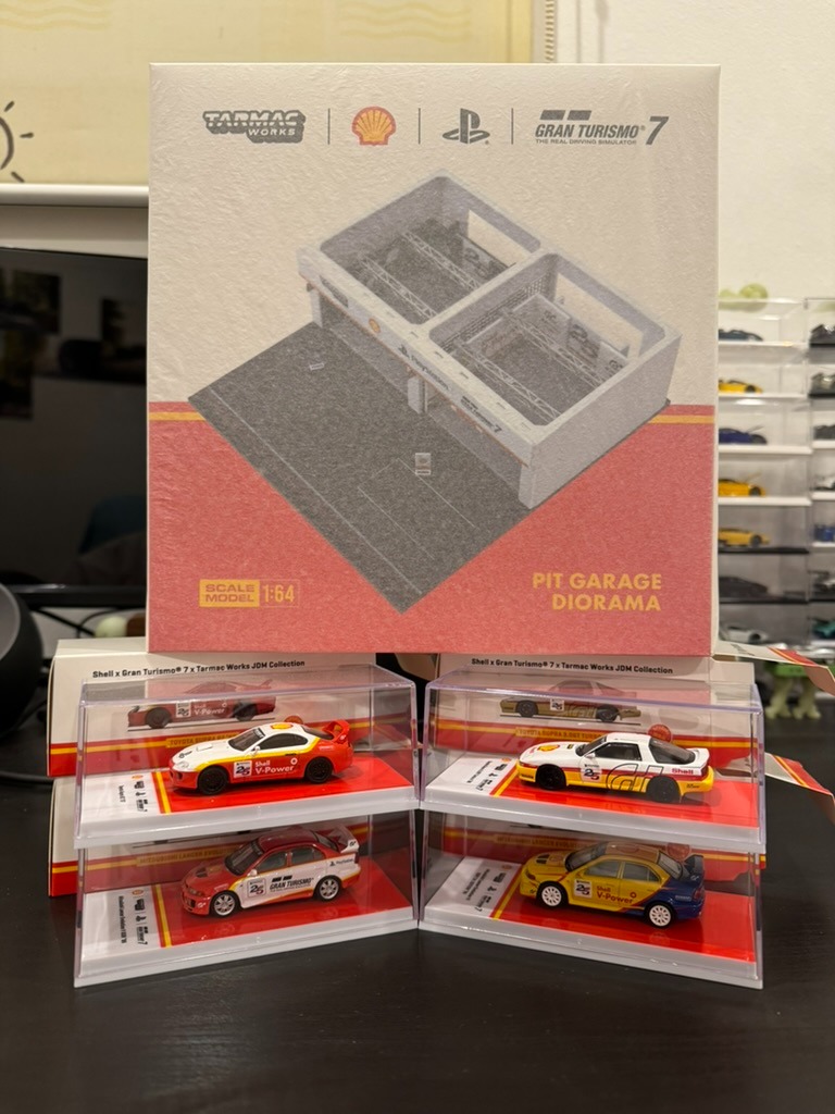 Tarmac Works Shell x Gran Turismo 7 JDM Collection, Hobbies & Toys ...