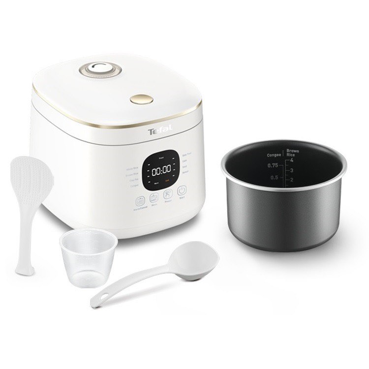 Tefal RK5151 Mini Fuzzy Logic Rice Cooker 0.7L, TV & Home Appliances ...