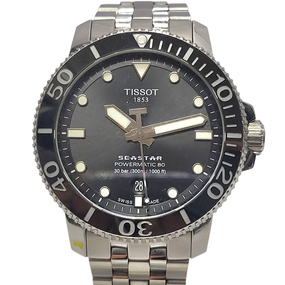 Tissot T120407A Seastar 1000 Powermatic 80 Automatic Watch 43mm, Men's ...