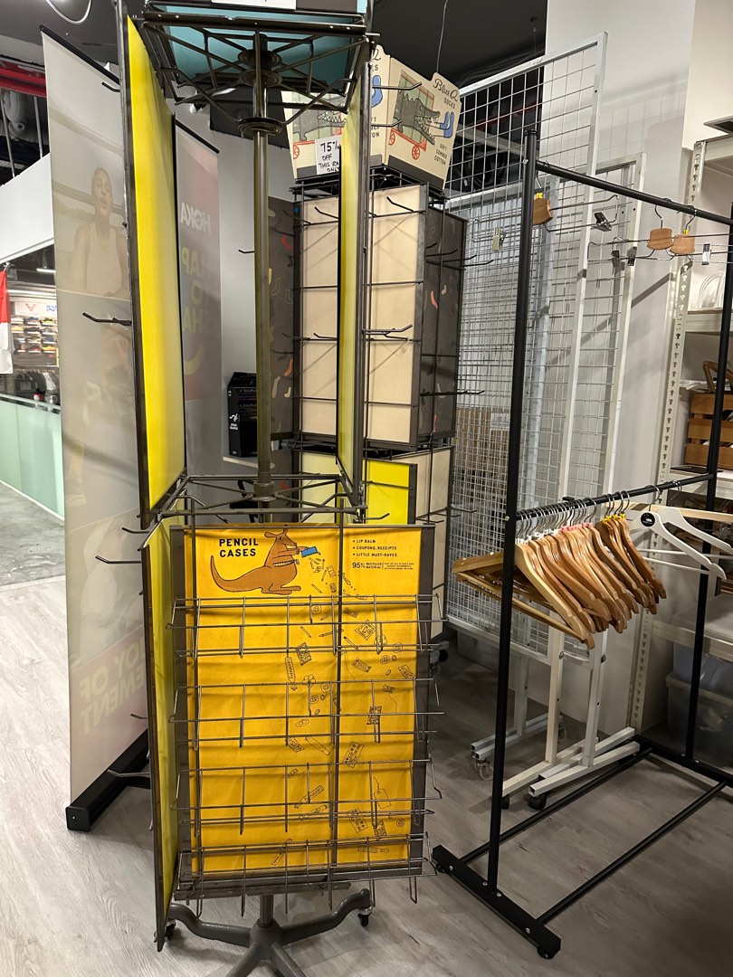 Vintage Rotating Display Rack, Furniture & Home Living, Furniture ...