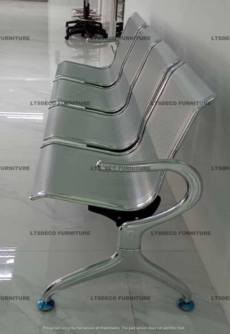 4SEATER GANG CHAIRS OFFICE PARTITION FURNITURE/ OFFICE TABLE WITH ...