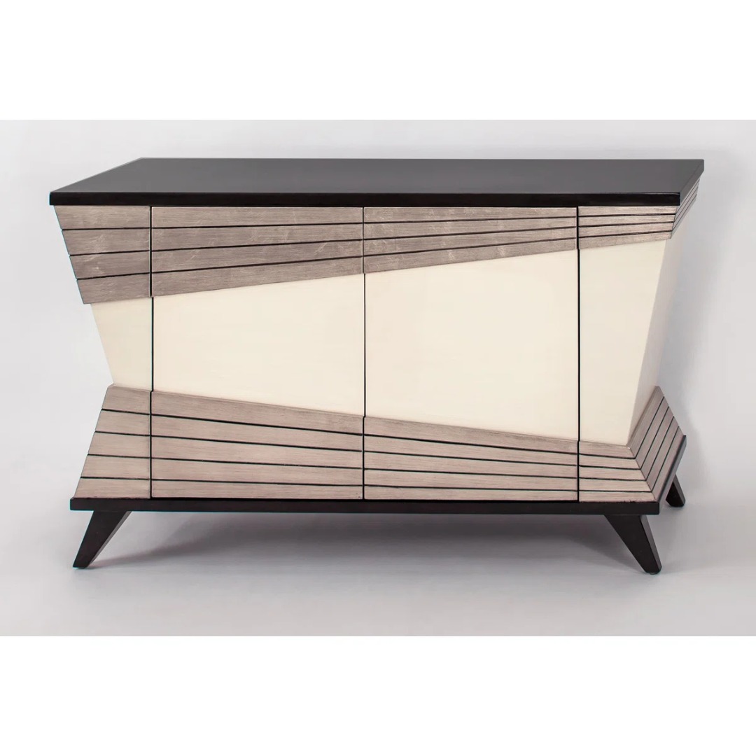 ADELYNN I Modern Chic I Mahogany Wood I Crafted Sideboard I Buffet ...