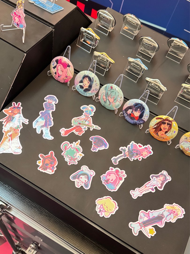 Alien stage rabbit stickers, Hobbies & Toys, Toys & Games on Carousell