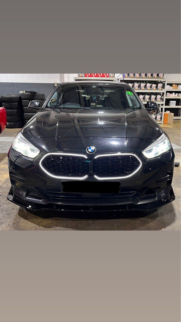 Bmw 216i Grand Coupe 2022 f44 carbon spoiler , front lip , side skirt ...