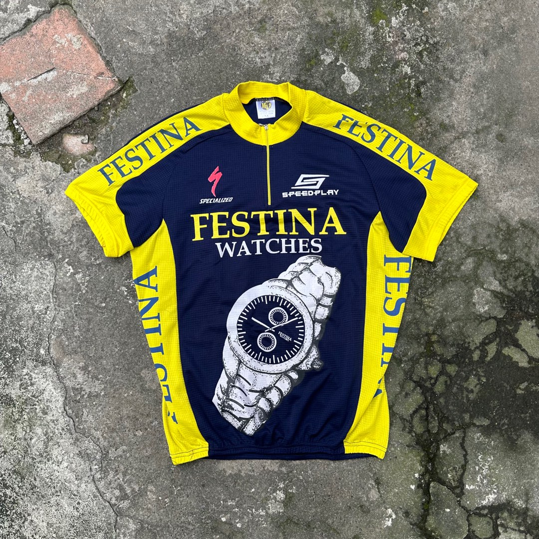 Festina Cycling Jersey, Sports Equipment, Bicycles & Parts, Bicycles on ...